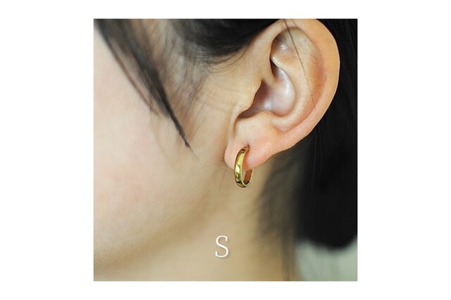 edgeピアス（片耳用）S・M・L | iichi 日々の暮らしを心地よくするハンドメイドやアンティークのマーケットプレイス