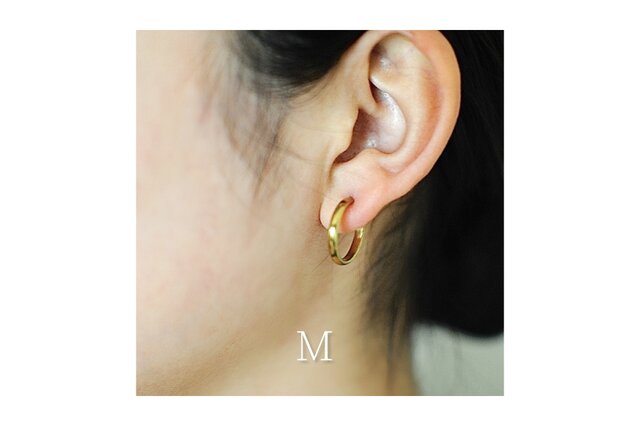 edgeピアス（片耳用）S・M・L | iichi 日々の暮らしを心地よくするハンドメイドやアンティークのマーケットプレイス