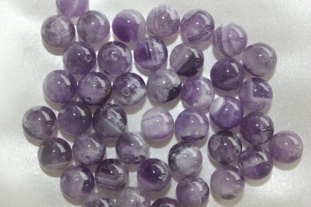 天然石 ケープアメジスト10㎜ | iichi 日々の暮らしを心地よくするハンドメイドやアンティークのマーケットプレイス