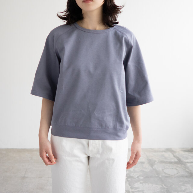 FRECKLE/5部袖ラグランカットソー/blue stone | iichi 日々の暮らしを心地よくするハンドメイドやアンティークのマーケットプレイス