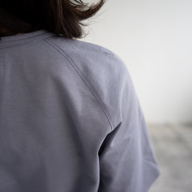 FRECKLE/5部袖ラグランカットソー/blue stone | iichi 日々の暮らしを心地よくするハンドメイドやアンティークのマーケットプレイス