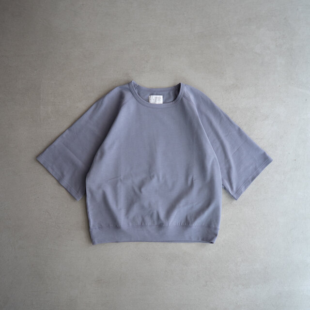 FRECKLE/5部袖ラグランカットソー/blue stone | iichi 日々の暮らしを心地よくするハンドメイドやアンティークのマーケットプレイス