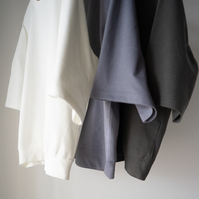 FRECKLE/5部袖ラグランカットソー/blue stone | iichi 日々の暮らしを心地よくするハンドメイドやアンティークのマーケットプレイス