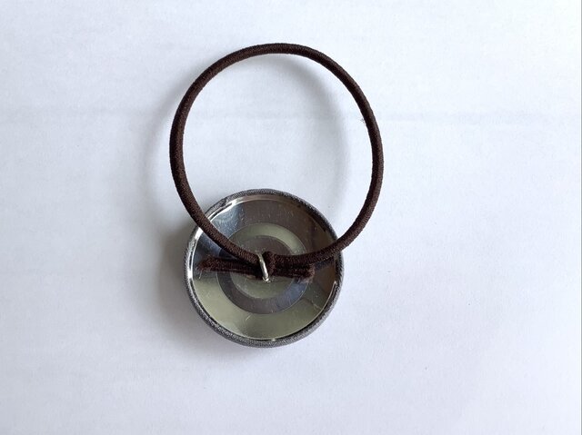 Always*送料無料＊パープルリースのヘアゴム | iichi 日々の暮らしを心地よくするハンドメイドやアンティークのマーケットプレイス