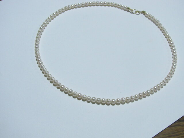 14kGF*淡水パール（AAA-）ネックレス | iichi 日々の暮らしを心地よくするハンドメイドやアンティークのマーケットプレイス