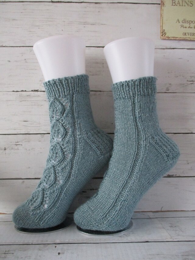 冷え取りソックス Hjertegarn Bamboo Wool 4408 | iichi 日々の暮らしを心地よくするハンドメイドやアンティークのマーケットプレイス