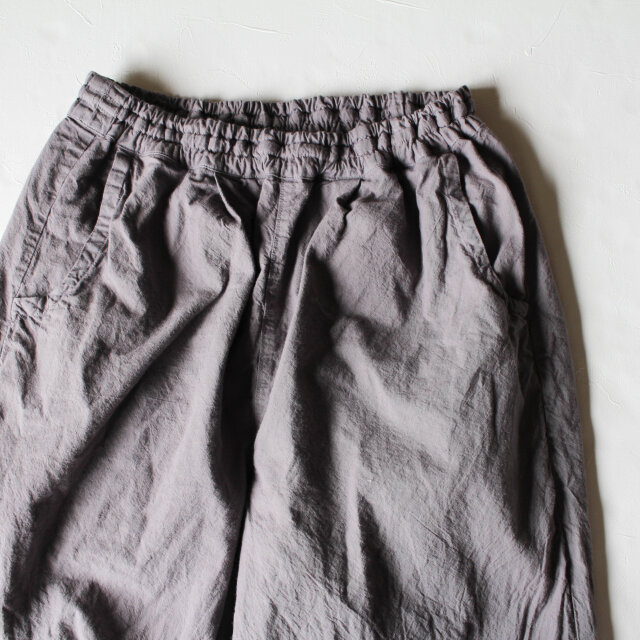 saji straight easypants / 淡藤色 | iichi 日々の暮らしを心地よくするハンドメイドやアンティークのマーケットプレイス