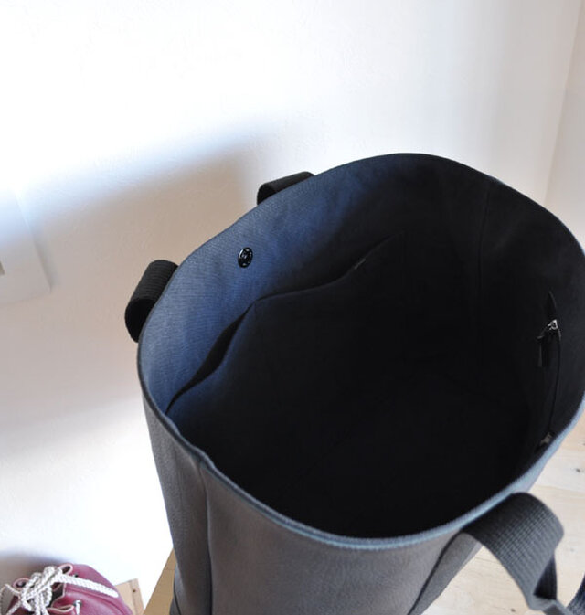 スペシャルプライス☆ シンプルトート ブラック | iichi 日々の暮らしを心地よくするハンドメイドやアンティークのマーケットプレイス