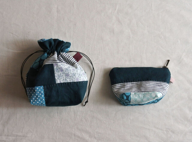 Pouch：underwater | iichi 日々の暮らしを心地よくするハンドメイドやアンティークのマーケットプレイス