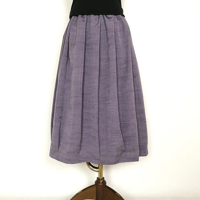 バルーン風：紬リメイクスカート | iichi 日々の暮らしを心地よくするハンドメイドやアンティークのマーケットプレイス