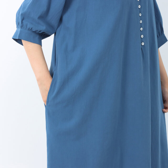 26色展開 コットン ギャザー ゆったり ロングワンピース ♪オーダーサイズ可 | iichi 日々の暮らしを心地よくするハンドメイドやアンティークのマーケットプレイス