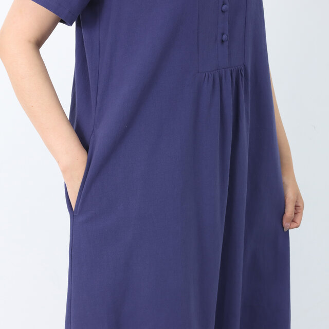 26色展開 コットン ロングワンピース ♪オーダーサイズ可 | iichi 日々の暮らしを心地よくするハンドメイドやアンティークのマーケットプレイス