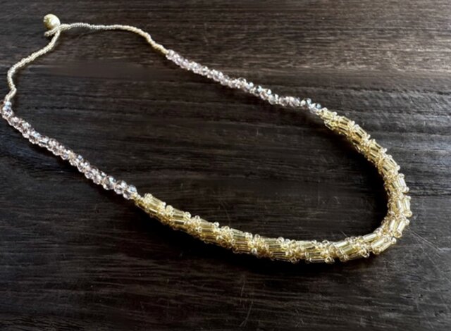 *Always*ゴールドカラーのカンタン•キレイ2weyネックレス | iichi 日々の暮らしを心地よくするハンドメイドやアンティークのマーケットプレイス