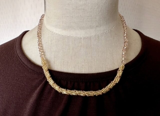 *Always*ゴールドカラーのカンタン•キレイ2weyネックレス | iichi 日々の暮らしを心地よくするハンドメイドやアンティークのマーケットプレイス