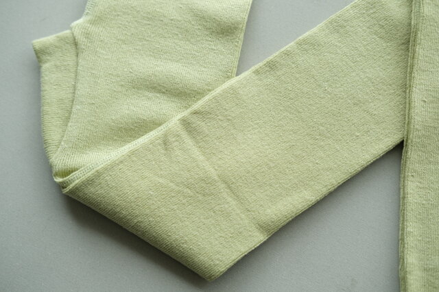 【new】リネンニットレギンス マチ付き（ミモザ）｜size S-M | iichi 日々の暮らしを心地よくするハンドメイドやアンティークのマーケットプレイス