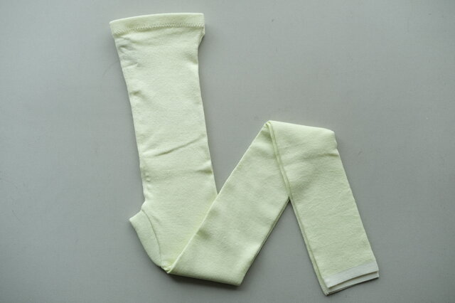 【new】リネンニットレギンス マチ付き（ウィンターホワイト）｜size S-M | iichi 日々の暮らしを心地よくするハンドメイドやアンティークのマーケットプレイス