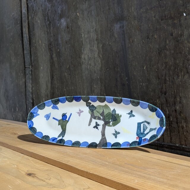 長皿 | iichi 日々の暮らしを心地よくするハンドメイドやアンティークのマーケットプレイス