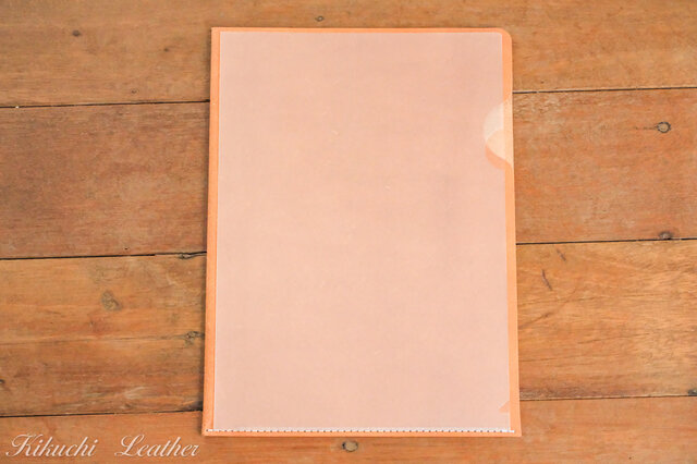 レザードキュメントファイル B5用 | iichi 日々の暮らしを心地よくするハンドメイドやアンティークのマーケットプレイス