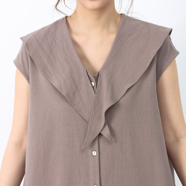 26色展開 コットン フレンチスリーブ ロングワンピース ♪オーダーサイズ可 | iichi 日々の暮らしを心地よくするハンドメイドやアンティークのマーケットプレイス