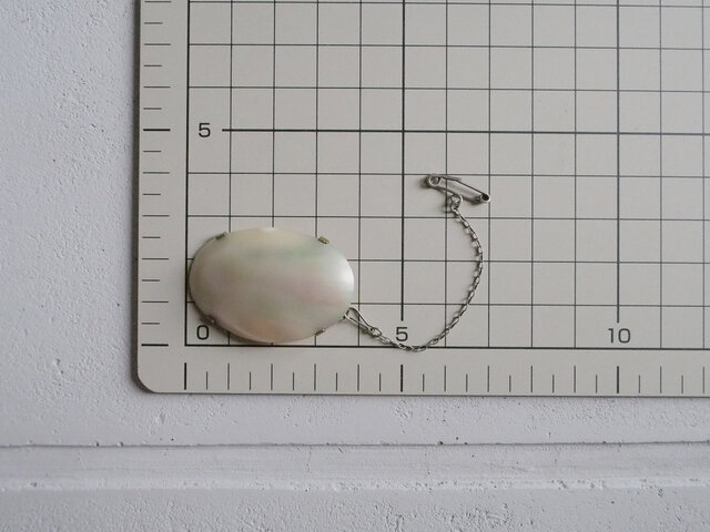 ヴィクトリア時代マザーオブパールのブローチ | iichi 日々の暮らしを心地よくするハンドメイドやアンティークのマーケットプレイス