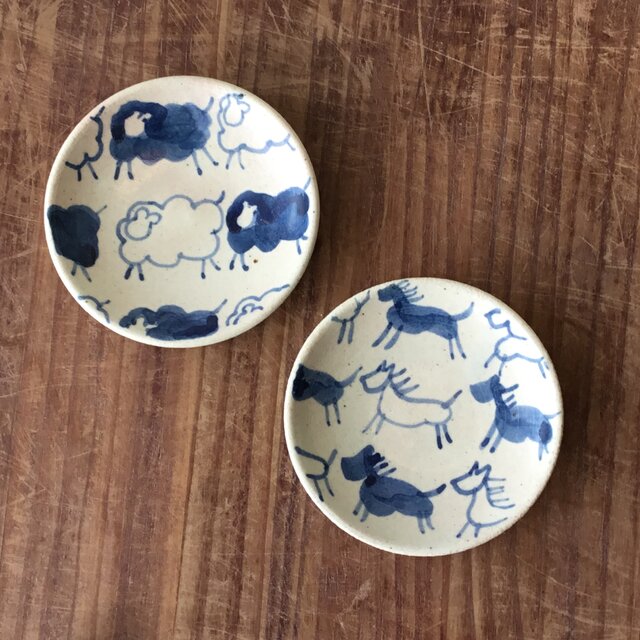 豆皿 うま | iichi 日々の暮らしを心地よくするハンドメイドやアンティークのマーケットプレイス