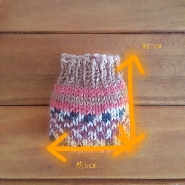 opal毛糸小物入れ（イヤホンケース） | iichi 日々の暮らしを心地よくするハンドメイドやアンティークのマーケットプレイス