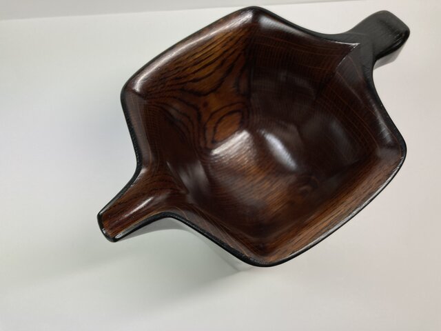 鉄媒染拭き漆、片口3 | iichi 日々の暮らしを心地よくするハンドメイドやアンティークのマーケットプレイス