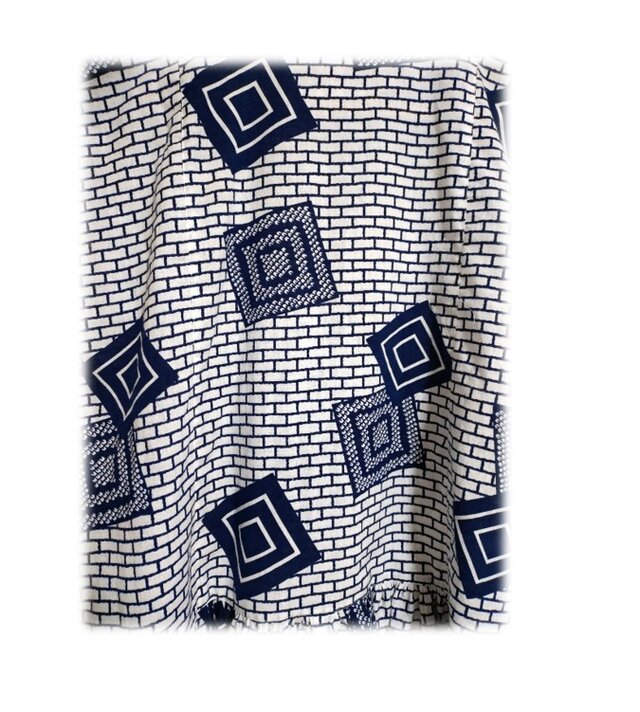 424 1点物 ワンピース ジャンパースカート キーネック ローウェスト デッドストック浴衣地 伝統柄 夏のお出かけ | iichi 日々の暮らしを心地よくするハンドメイドやアンティークの ...