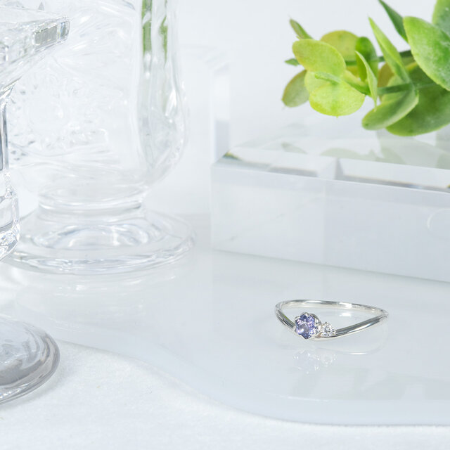 アイオライト リング SV925 CI074CIBSN | iichi 日々の暮らしを心地よくするハンドメイドやアンティークのマーケットプレイス