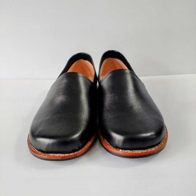 本革ペタンコシューズ 無料サイズ調整可 ぺたんこ靴 フラット 色変更可 外反母趾 大人可愛い 本革 22cm～ | iichi 日々の暮らしを心地よくするハンドメイドやアンティークのマーケットプレイス