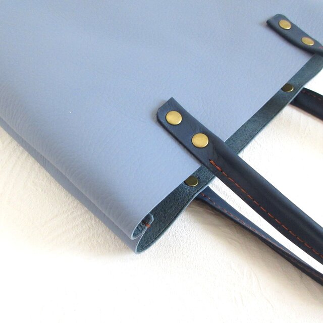 newデザイン♪《牛革》三角マチのスクエアミニトート・シュリンクレザー・0594 | iichi 日々の暮らしを心地よくするハンドメイドやアンティークのマーケットプレイス