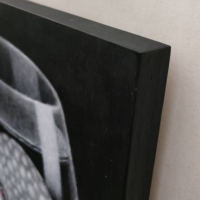 原画「グラスの海」木製パネル A3 | iichi 日々の暮らしを心地よくするハンドメイドやアンティークのマーケットプレイス