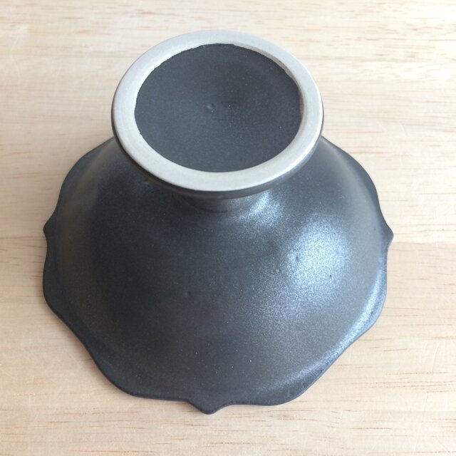 稜花ミニコンポート（黒） | iichi 日々の暮らしを心地よくするハンドメイドやアンティークのマーケットプレイス