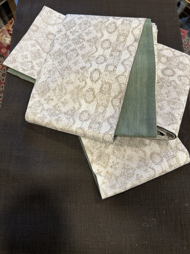 唯屋オリジナル綿ローン半幅帯 | iichi 日々の暮らしを心地よくするハンドメイドやアンティークのマーケットプレイス