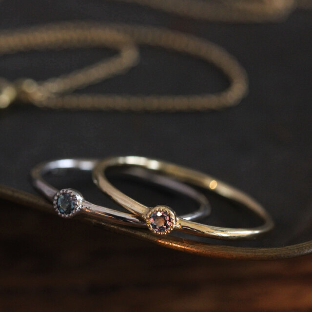 Pt900 アレキサンドライト リング | iichi 日々の暮らしを心地よくするハンドメイドやアンティークのマーケットプレイス