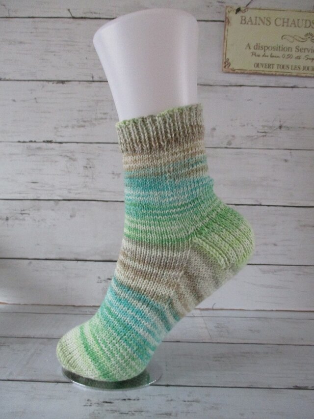 冷え取りソックス Schoeller+Stahl Fortissima Cotton Miami 104 | iichi 日々の暮らしを心地よくするハンドメイドやアンティークのマーケットプレイス