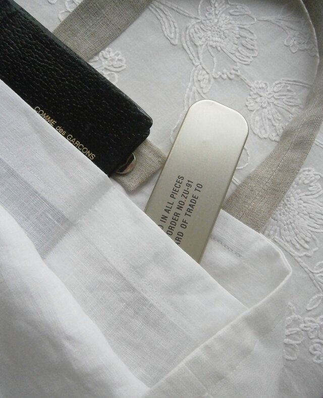 刺繍lace×linen ToteBag | iichi 日々の暮らしを心地よくするハンドメイドやアンティークのマーケットプレイス