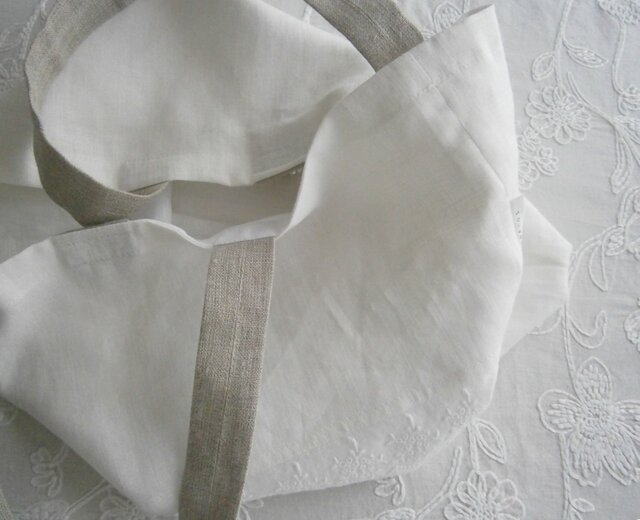 刺繍lace×linen ToteBag | iichi 日々の暮らしを心地よくするハンドメイドやアンティークのマーケットプレイス