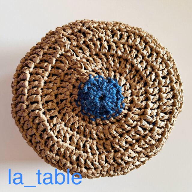 かごバッグ「DEEP SEA」 | iichi 日々の暮らしを心地よくするハンドメイドやアンティークのマーケットプレイス