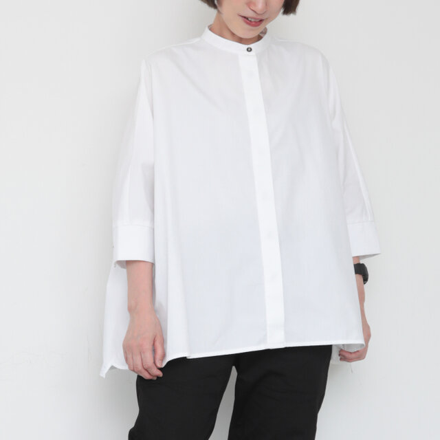 Sii shirts / white | iichi 日々の暮らしを心地よくするハンドメイドやアンティークのマーケットプレイス