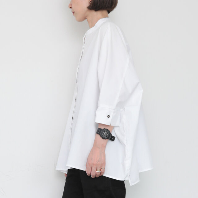 Sii shirts / white | iichi 日々の暮らしを心地よくするハンドメイドやアンティークのマーケットプレイス