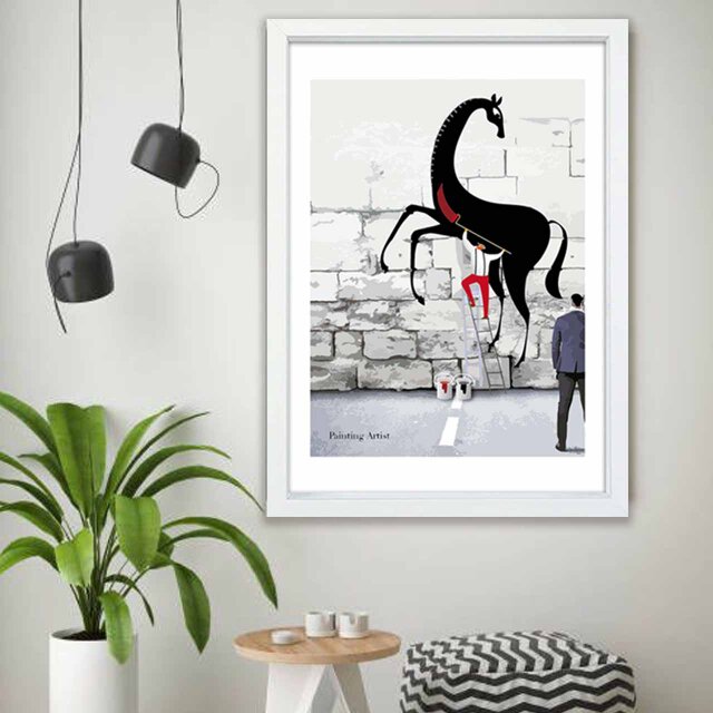 描きづらい壁画 馬 イラスト 送料無料 イラスト A4〜A0 ポスター アートポスター アートsei検索新着順 2646 | iichi 日々の暮らしを心地よくするハンドメイドやアンティークの ...