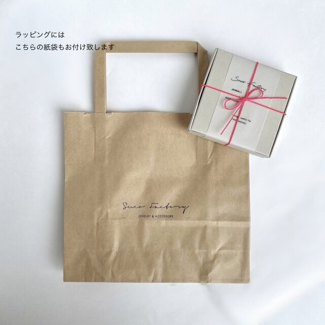 【14kgf】ピアス穴1つでも 2連に見えるピアス -pearl ver.- | iichi 日々の暮らしを心地よくするハンドメイドやアンティークのマーケットプレイス