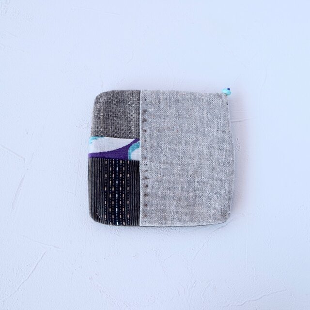 布のかけら コースター フィードサック 16 | iichi 日々の暮らしを心地よくするハンドメイドやアンティークのマーケットプレイス