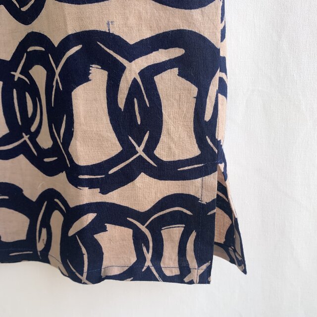 メンズ柿渋染め浴衣リメイクアロハシャツ | iichi 日々の暮らしを心地よくするハンドメイドやアンティークのマーケットプレイス