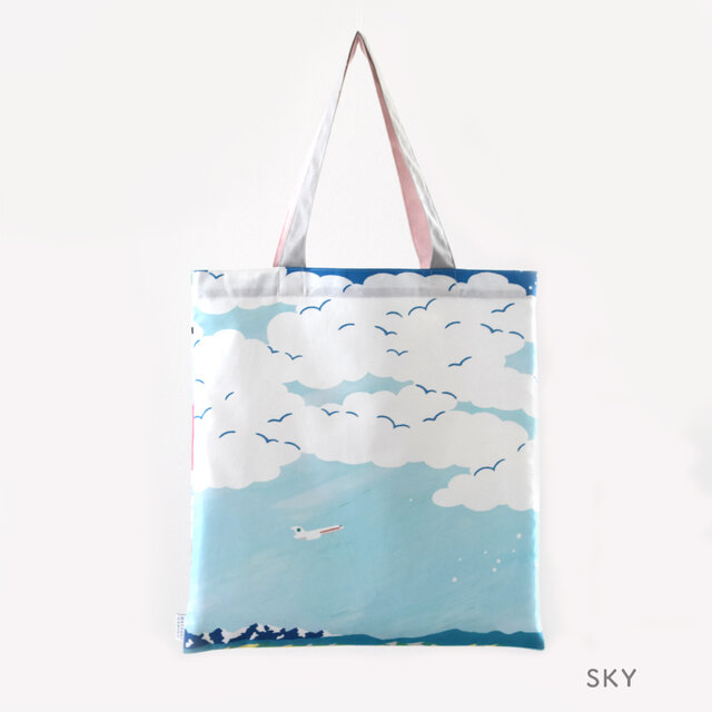 トートバッグ"CINEMA" / BEACH | iichi 日々の暮らしを心地よくするハンドメイドやアンティークのマーケットプレイス