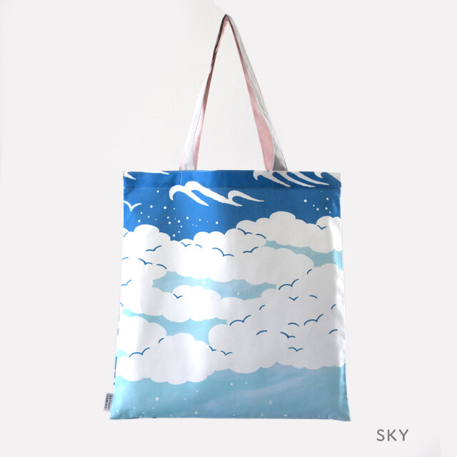 トートバッグ"CINEMA" / BEACH | iichi 日々の暮らしを心地よくするハンドメイドやアンティークのマーケットプレイス