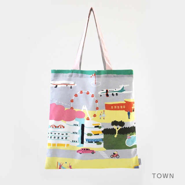 トートバッグ"CINEMA" / BEACH | iichi 日々の暮らしを心地よくするハンドメイドやアンティークのマーケットプレイス