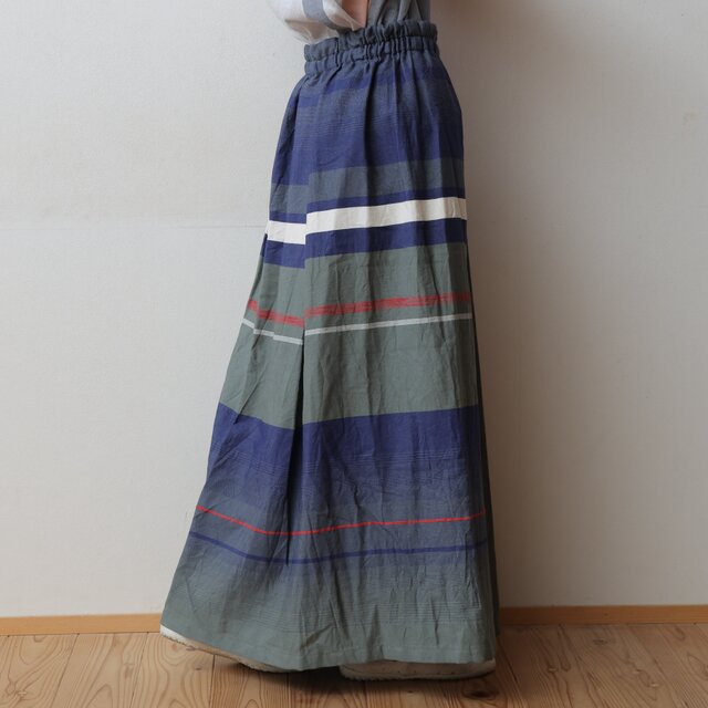 【NEW】powan skirt LONG COTTON | iichi 日々の暮らしを心地よくするハンドメイドやアンティークのマーケットプレイス