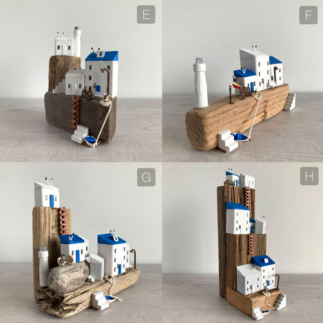 潮騒とカモメ-G Type 12点セット | iichi 日々の暮らしを心地よくするハンドメイドやアンティークのマーケットプレイス